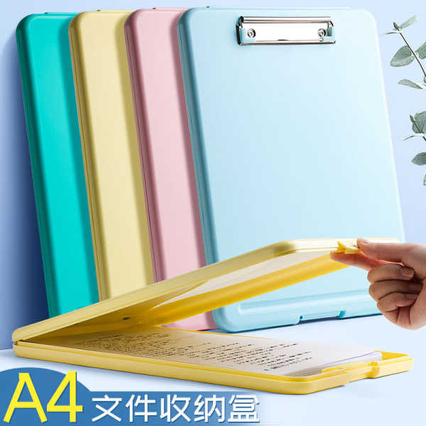 file holder fail plastik Folder kertas ujian folder A4, papan kotak ...