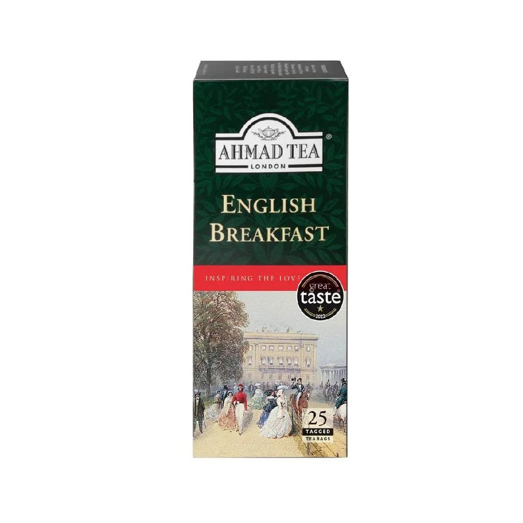 AHMAD TEA English Breakfast Tagged Teabags 25S 100S | Shopee Malaysia
