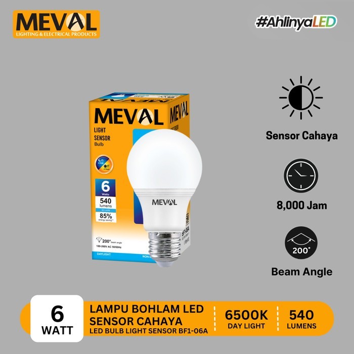 CAHAYA Meval Eco Series Light Sensor LED Bulb | Shopee Malaysia