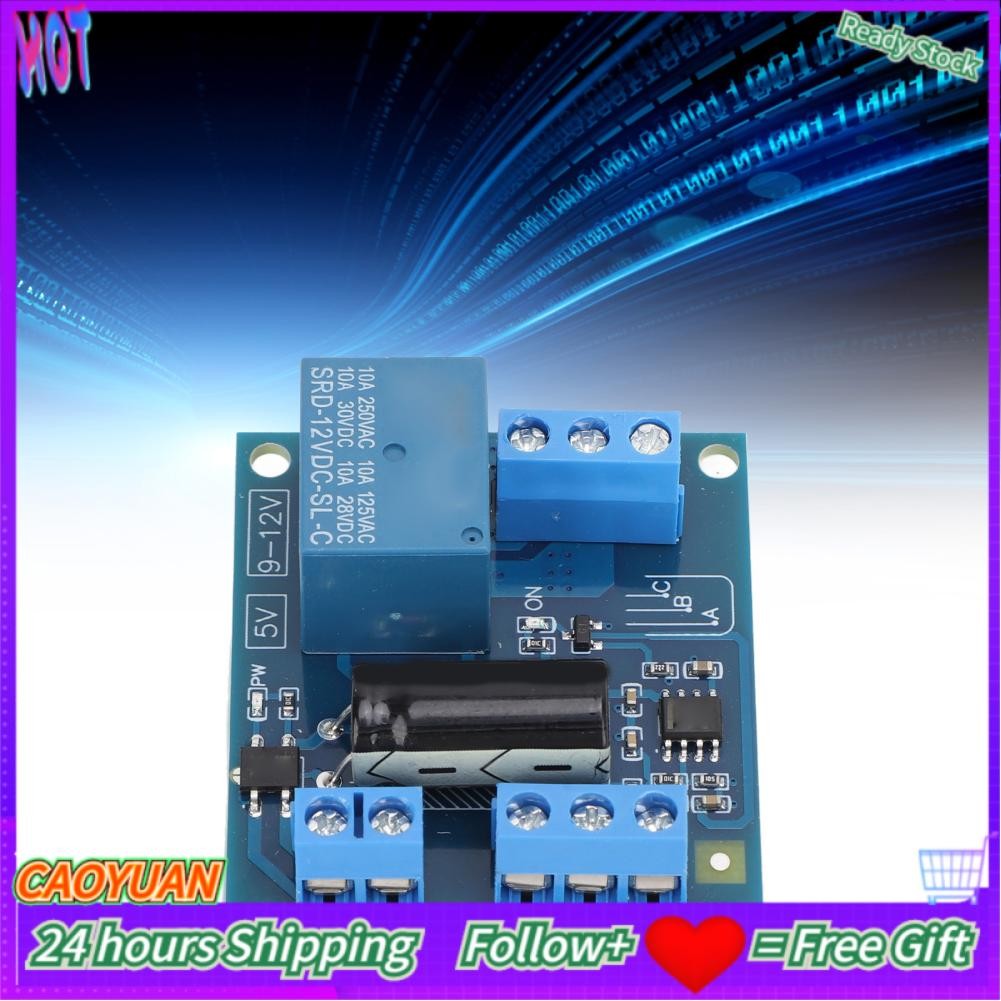 Caoyuanstore Water Level Control Relay Switch Module 10A DC12V ...