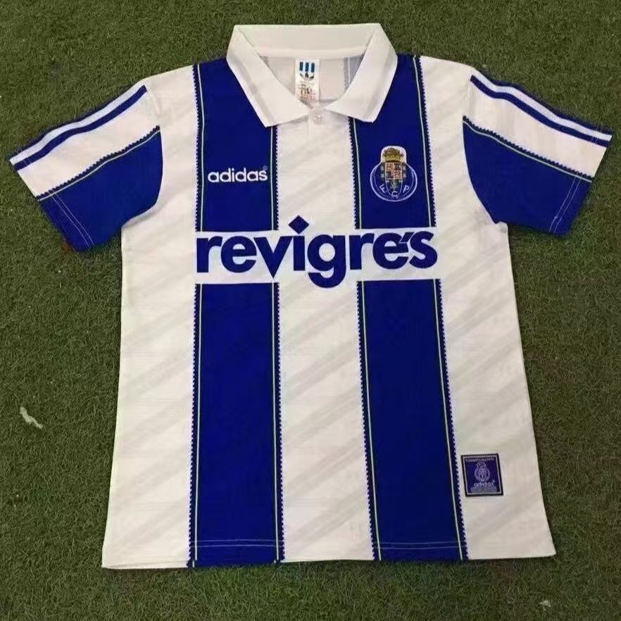 1995-97 Porto home classic retro commemorative football jersey sports ...