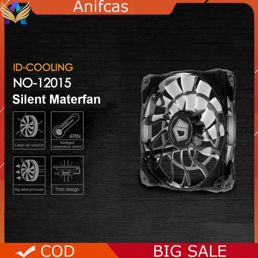 12cm Cooling Fan for PC Case Chassis CPU 4 Pin Silent Radiator | Shopee ...