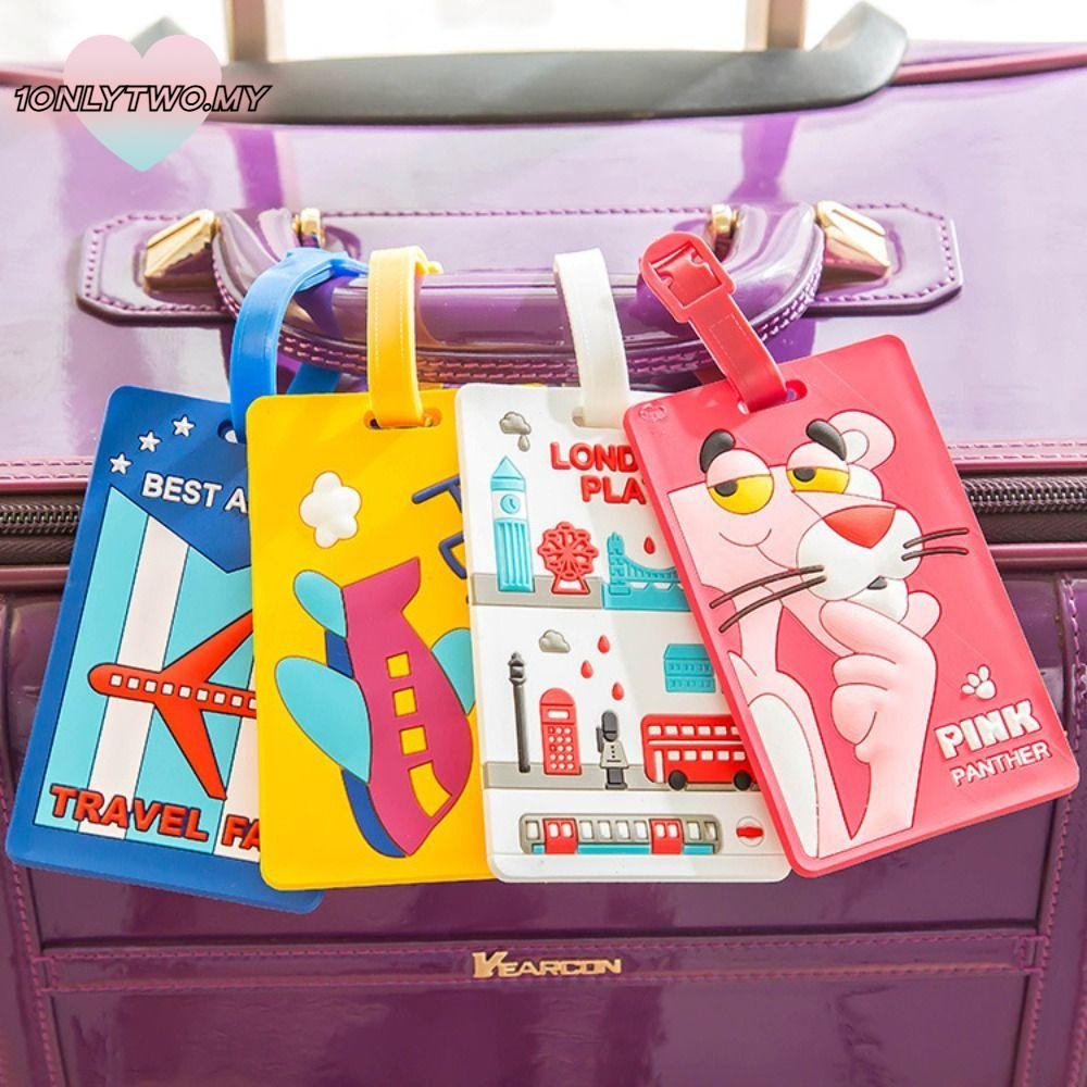 1ONLYTWO Cartoon Luggage Tag, Cartoon Style Tigger Stitch Luggage Tag ...