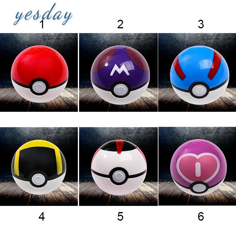 Poke Ball Collectible Pokeball Mini Poke Action Figures Toy for Kids ...