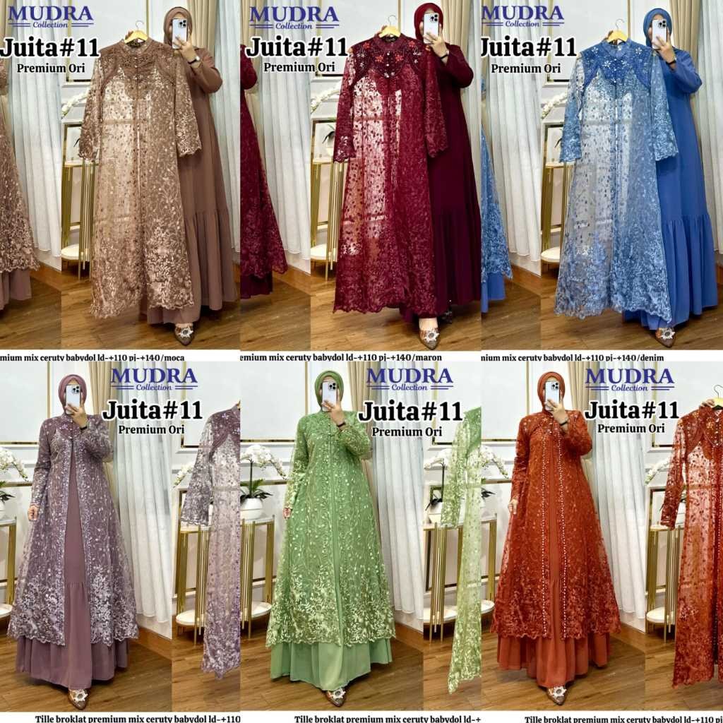 Women's Fashion JUITA 11 DRESS From MuDRa | Shopee Malaysia