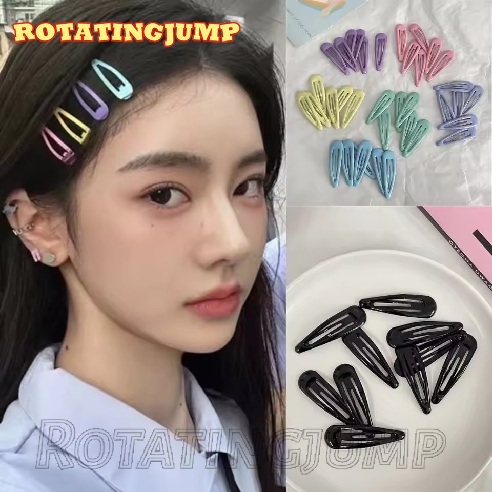 [Fashion]INS Fashion Candy Water Drop Hair Clips For Ladies / Metal BB ...