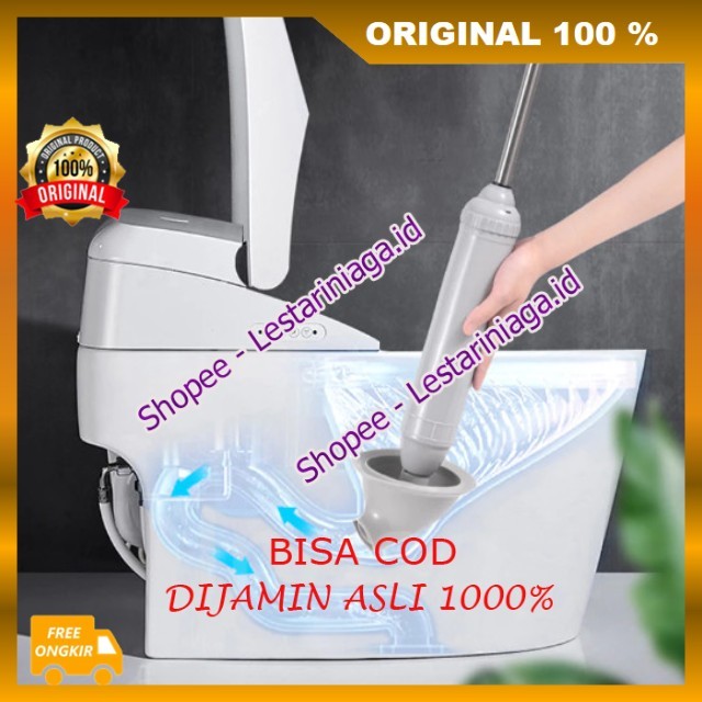 Buy 1 GET 1 FREE Toilet Pump Plunger Flexible WC Suction Pump Toilet ...