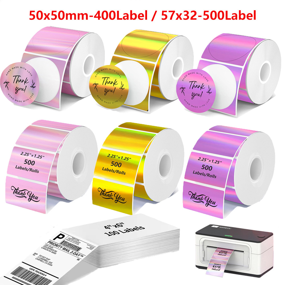 For Phomemo Circle 2inch Color Thermal Labels For PM-246S, D520-BT, PM ...