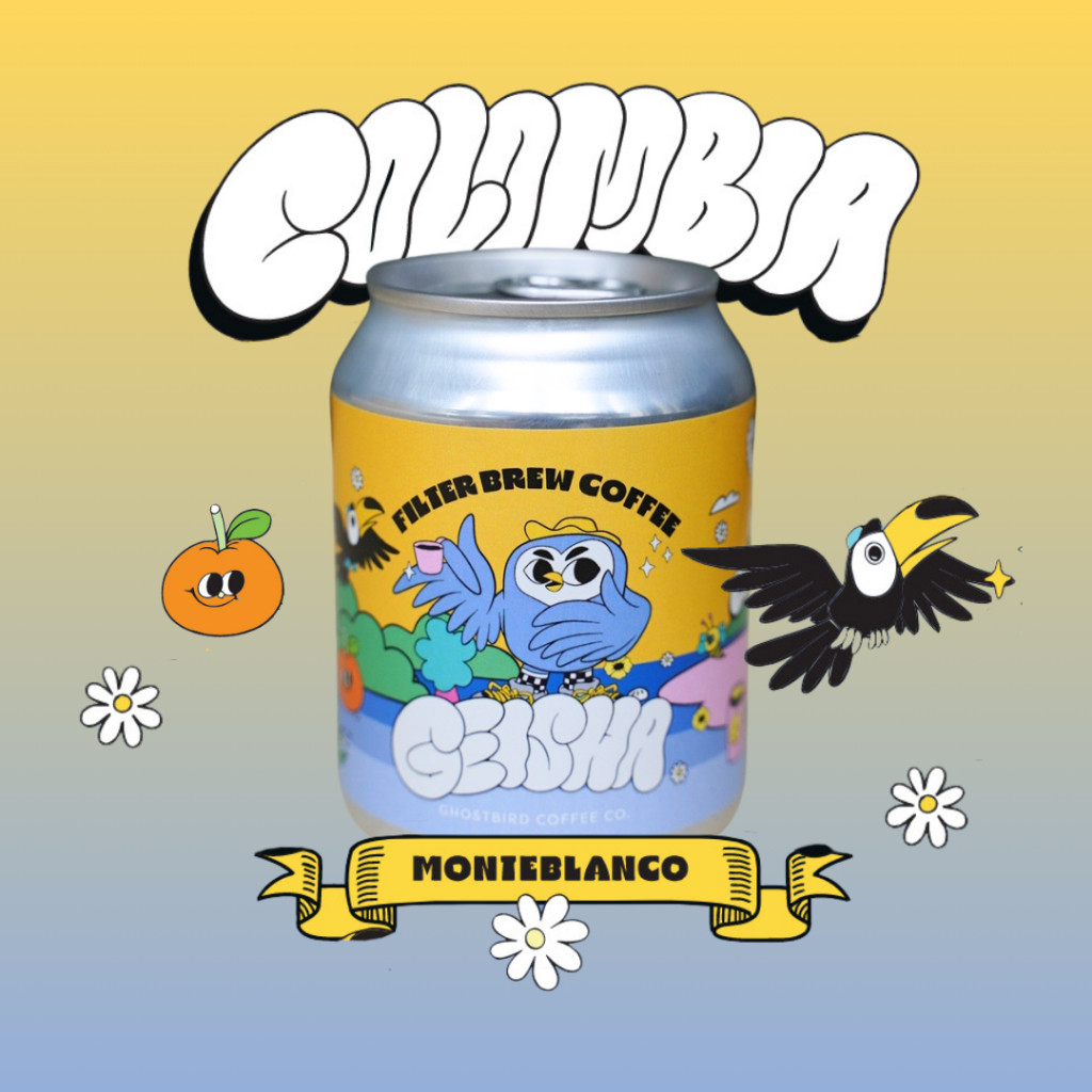 Filter Brew Canned Coffee 🦉 GHOSTBIRD COFFEE (Freshly roasted coffee ...