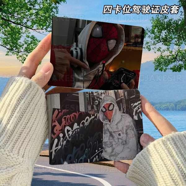 passport holder cover passport passport Spider-man Vertical Horizontal ...