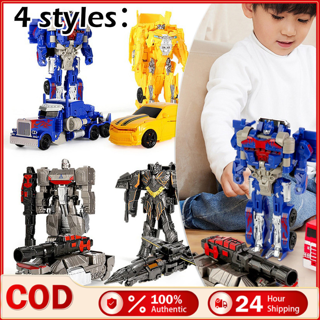 One-Step Transformers Autobot Model Optimus Prime Bumblebee Megatron ...