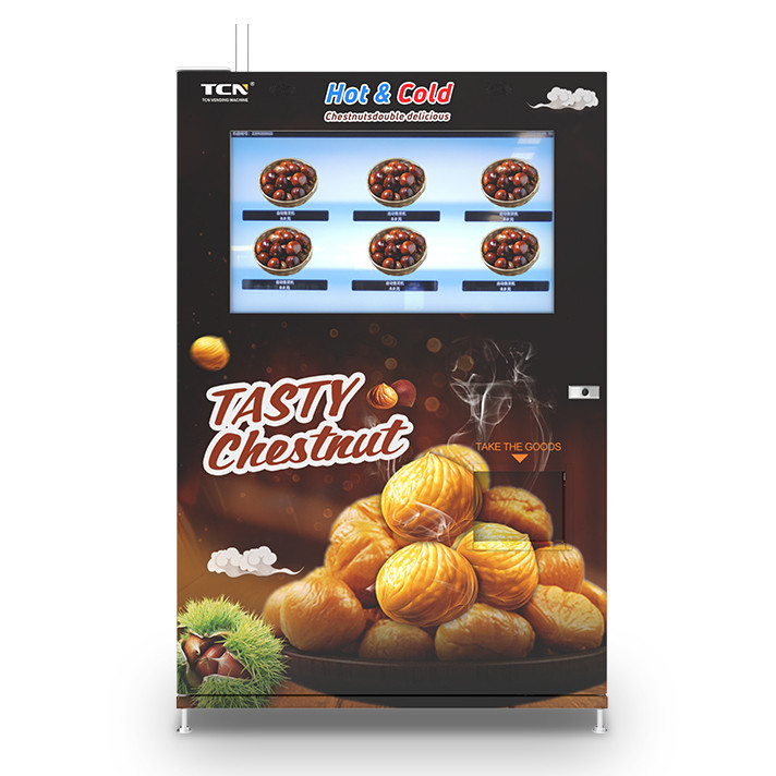 TCN New Technology Customized Vending Machine Touch Screen Chestnut Vending Machine | Shopee ...