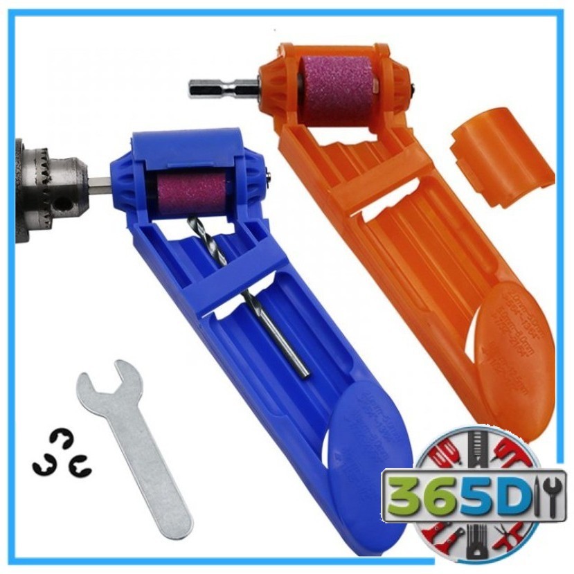 365DIY 2-12.5mm Portable Drill Bit Sharpener 1 Set Corundum Grinding ...