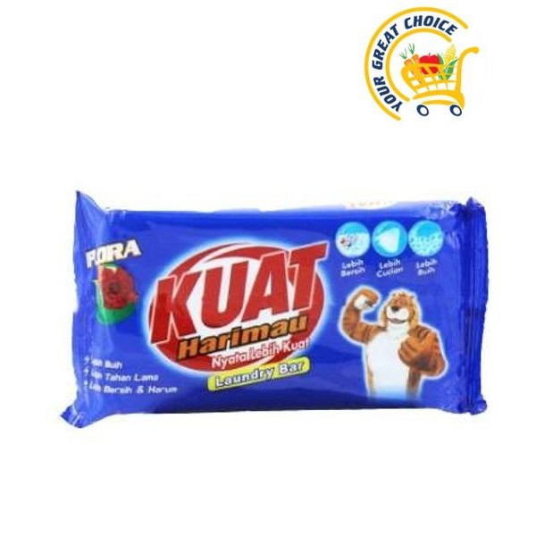Kuat Harimau Laundry Bar Flora 150g | Shopee Malaysia