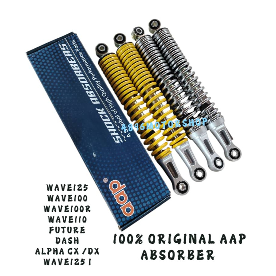 AAP REAR ABSORBER SET HONDA WAVE125 WAVE110 WAVE100 WAVE100R FUTURE ...