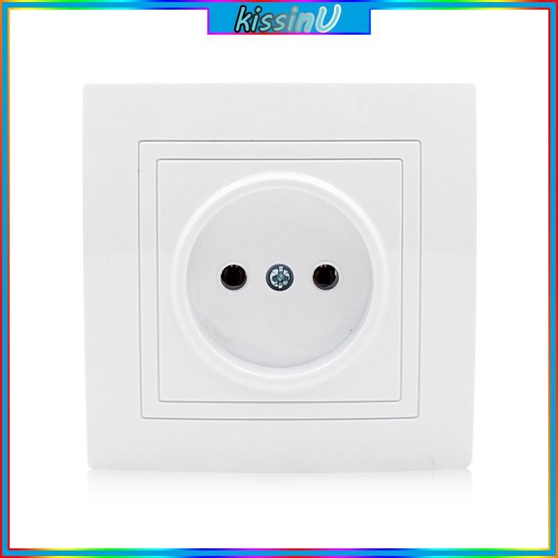 kiss 250V 16A Recessed Power Outlet EU Wall Panel Socket Temperature ...
