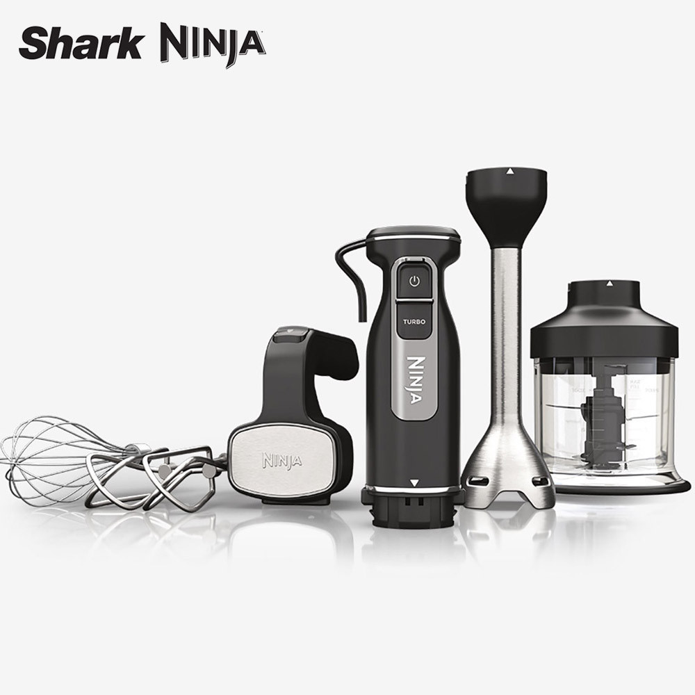 SHARK NINJA CI100KR 4in1 Power Mixer System Hand Blender Grinder ...