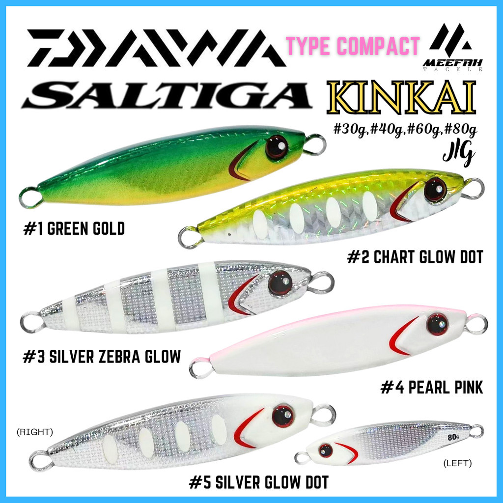 NEW ARRIVAL 2024 DAIWA SALTIGA KINKAI JIG | Shopee Malaysia