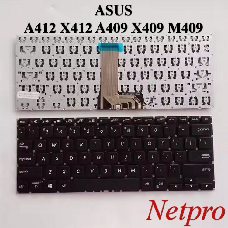 Asus VivoBook 14 A420 A420U A420UA M409B M409 Series Keyboard -NP ...