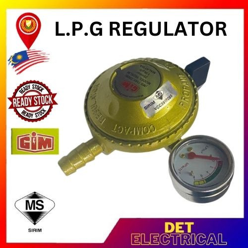 GIM L.P.G REGULATOR MODEL:182SLM | Shopee Malaysia