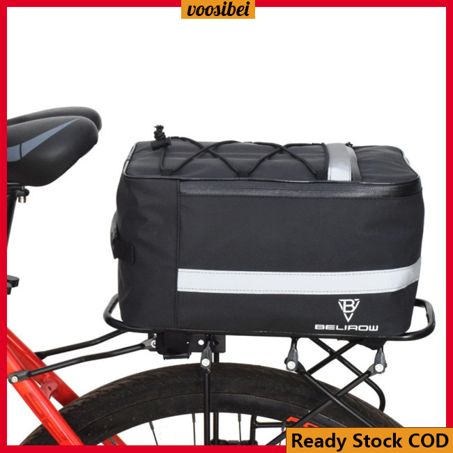 BJ 8l/15l Bicycle Carrier Bag Rear Rack Bike Trunk Bag Luggage Box Back ...