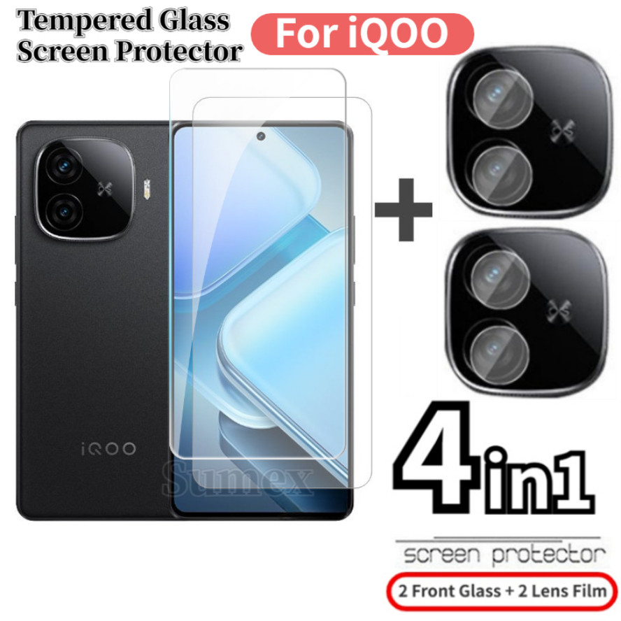 For Vivo iQOO Z9 Z9X 2024 5G Tempered Glass Screen Protector For iQOOZ9 ...