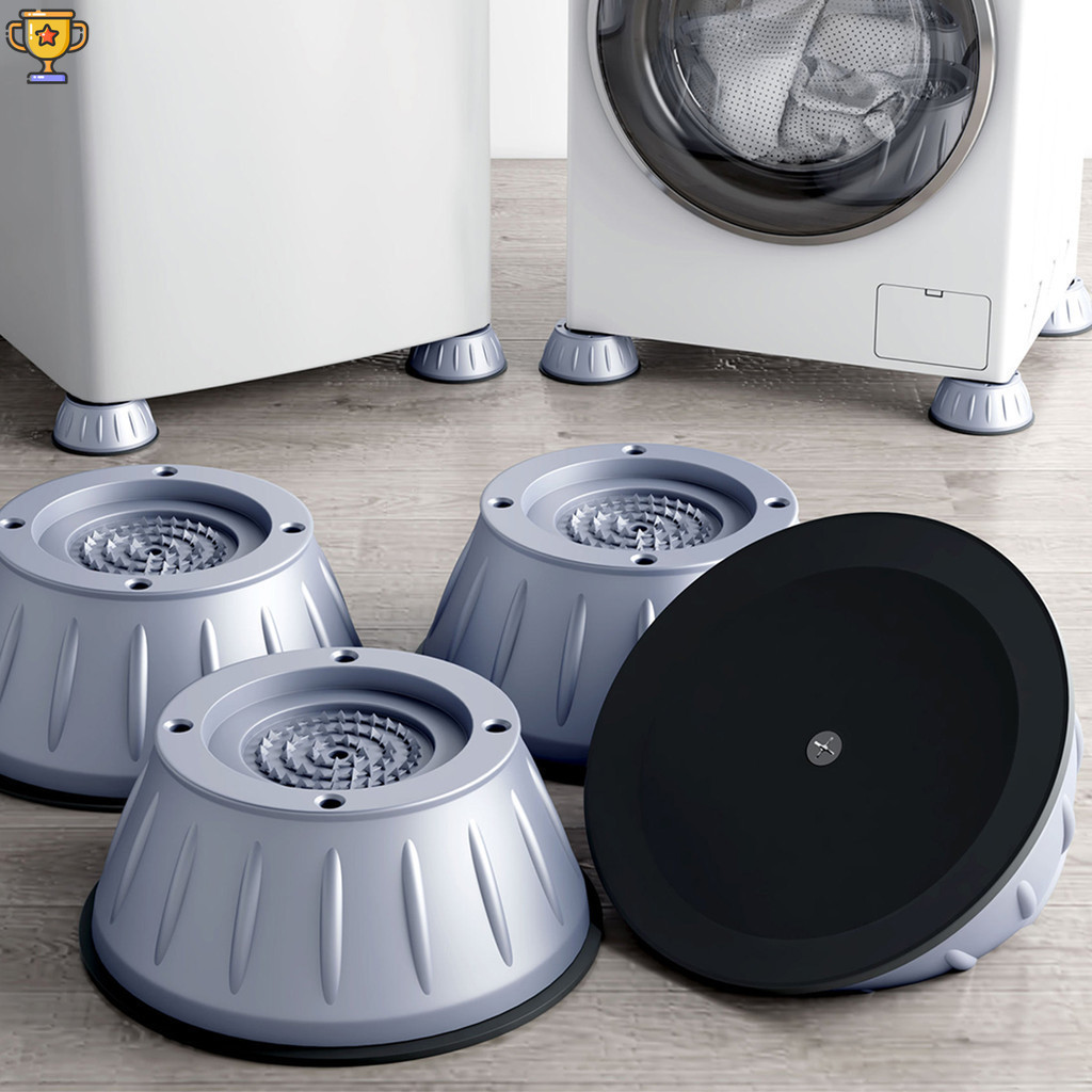 Anti Vibration Feet Pads Rubber Mat Slipstop Silent Universal Washing ...