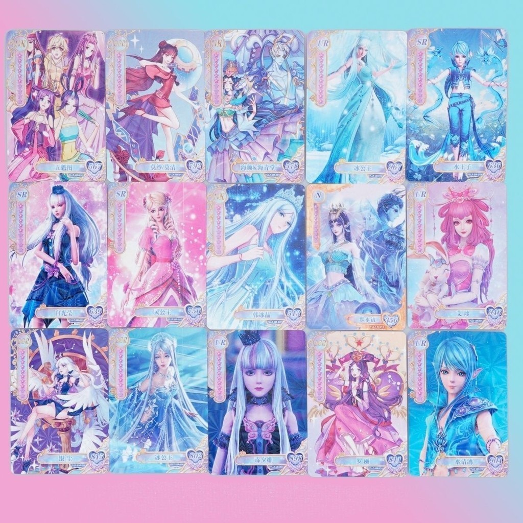 Ye Luoli card flash card collection magic elf loli girl toy princess ...