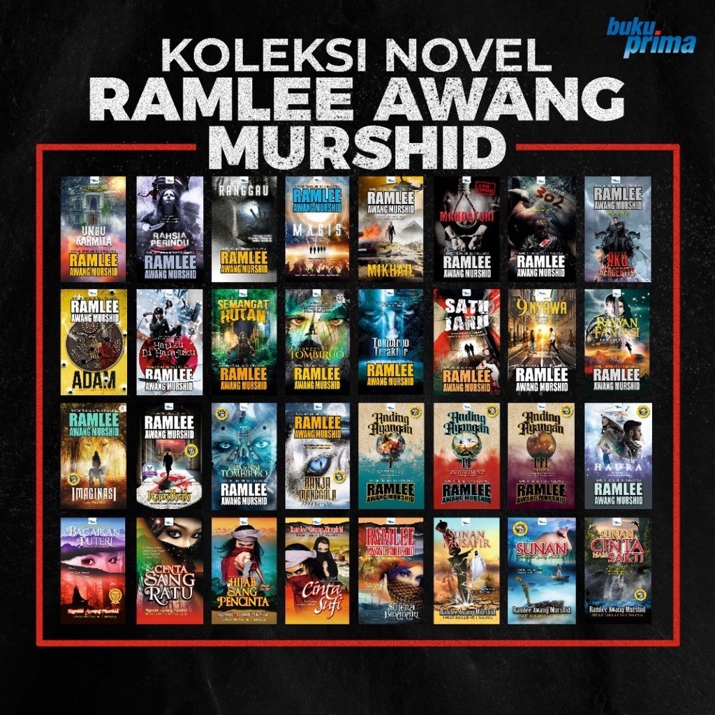 Koleksi Novel Ramlee Awang Murshid by Buku Prima | Shopee Malaysia