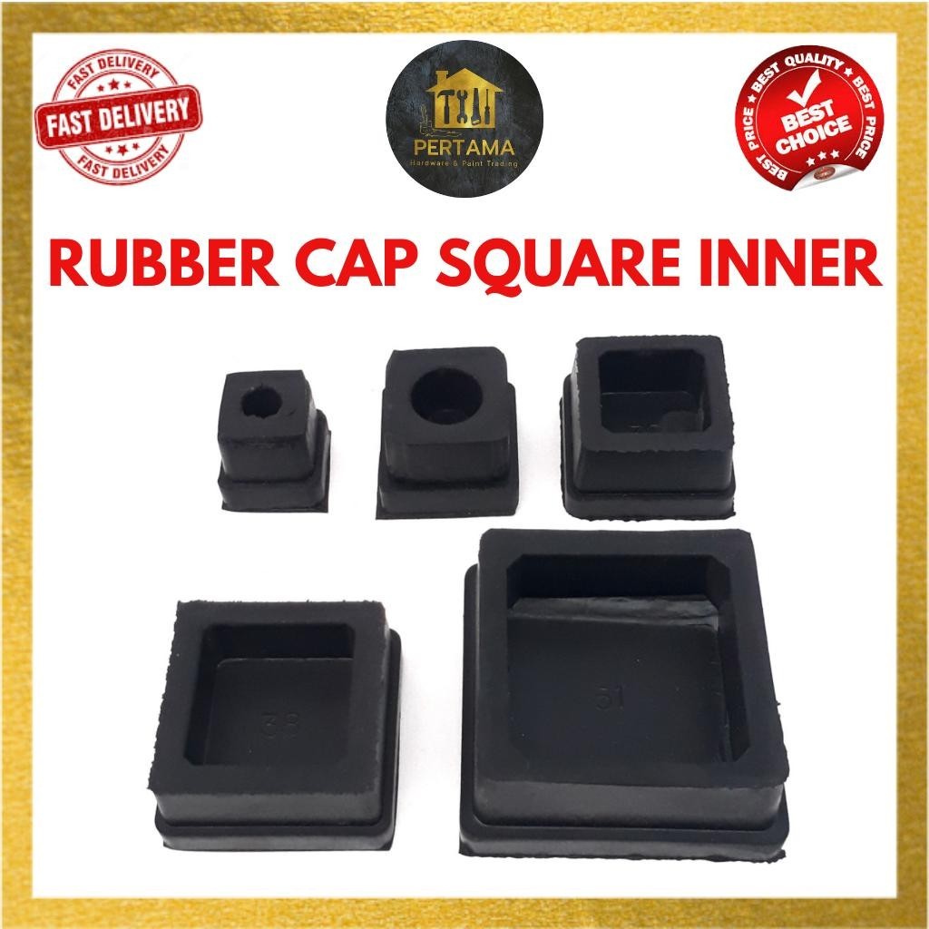 Square Internal Rubber Cap Rubber Cover Getah Kaki Meja Empat Segi ...
