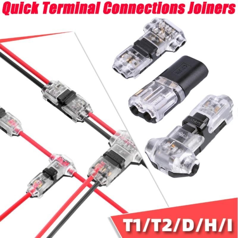 Quick Wire Connector - 18-22 Awg Car Wires Plug - Quick Splice ...