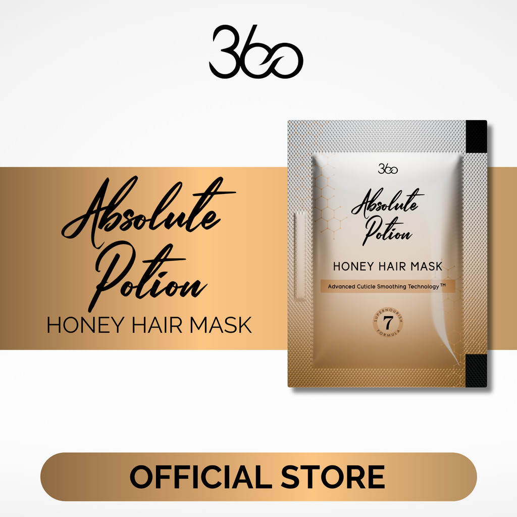 360 Haircare Absolute Potion Honey Hair Mask 5ml - Fast Rinsing Damage ...