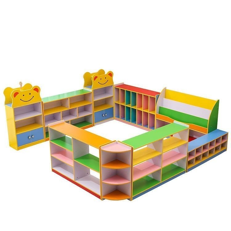 Kindergarten Schoolbag Cabinet Children Locker Toy Cabinet Shoe Cabinet ...