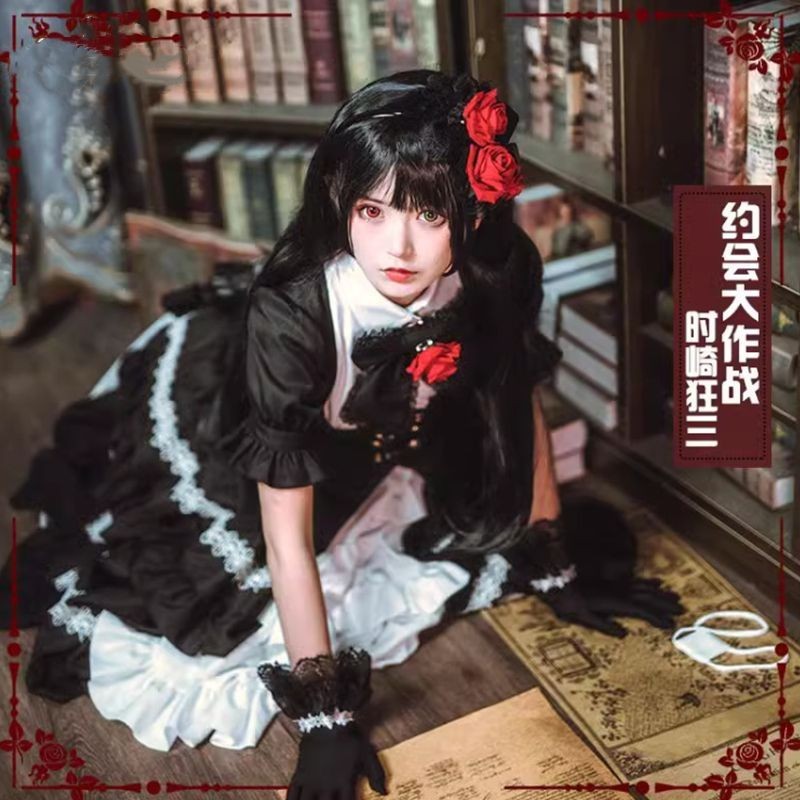 Date A Live Tokisaki Kurumi cosplay costume female Kurumi cosplay ...
