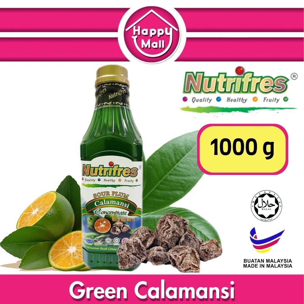 Nutrifres Calamansi Fruit Juice Concentrate / Cordial 1000g | Shopee ...