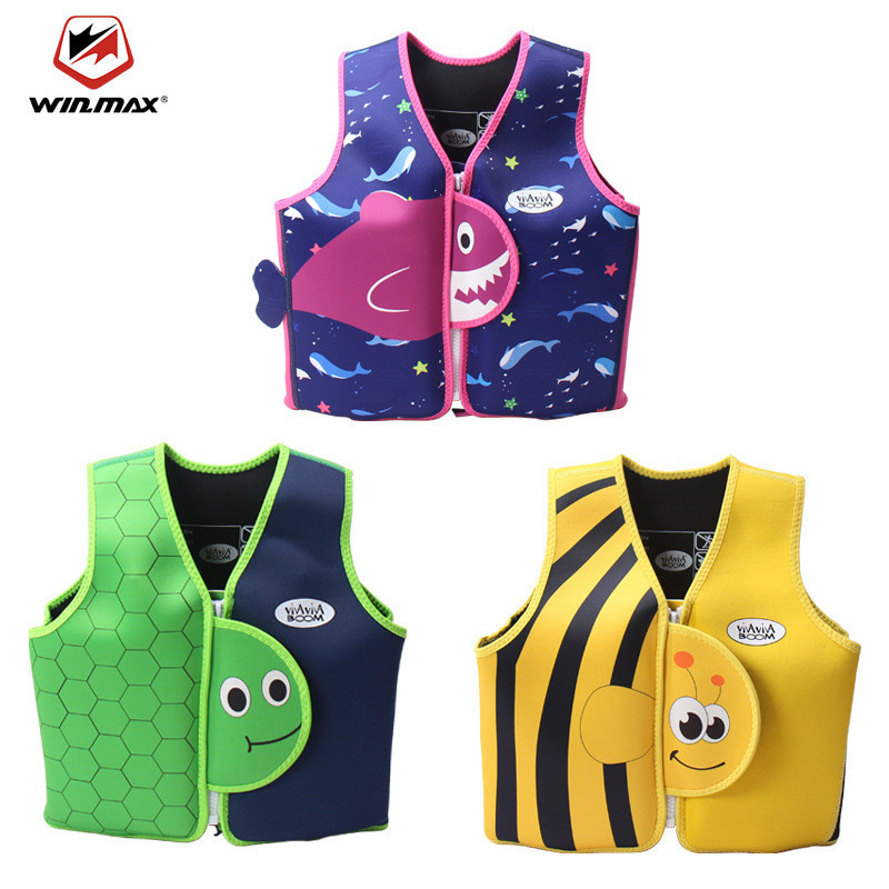 WINMAX Kids Life Jacket Kids Swimsuit Assist Swimwear Swim Training ...
