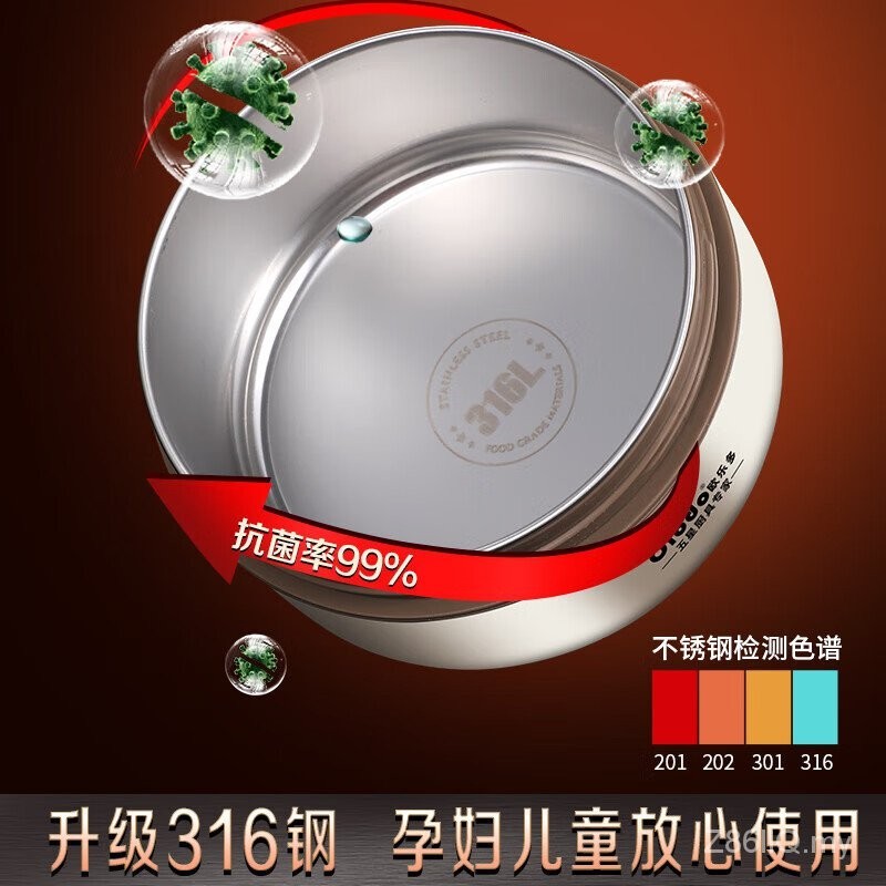 Oraldo German Insulated Lunch Box 316 Stainless Steel Insulated Box ...
