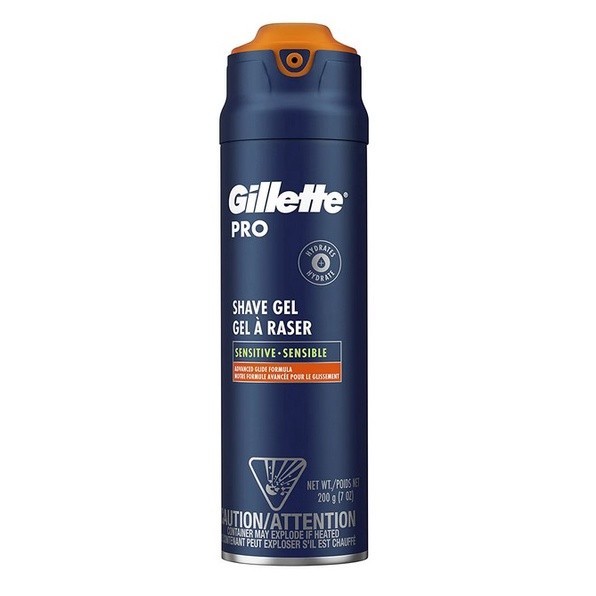 Gillette PRO Shaving Gel For Men 198g (Usa) | Shopee Malaysia