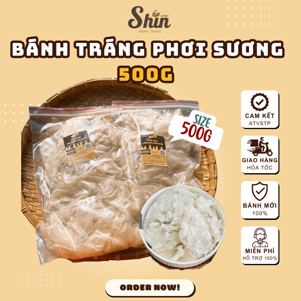 Dew-dried Rice Paper 1kg (empty cake) | Shopee Malaysia