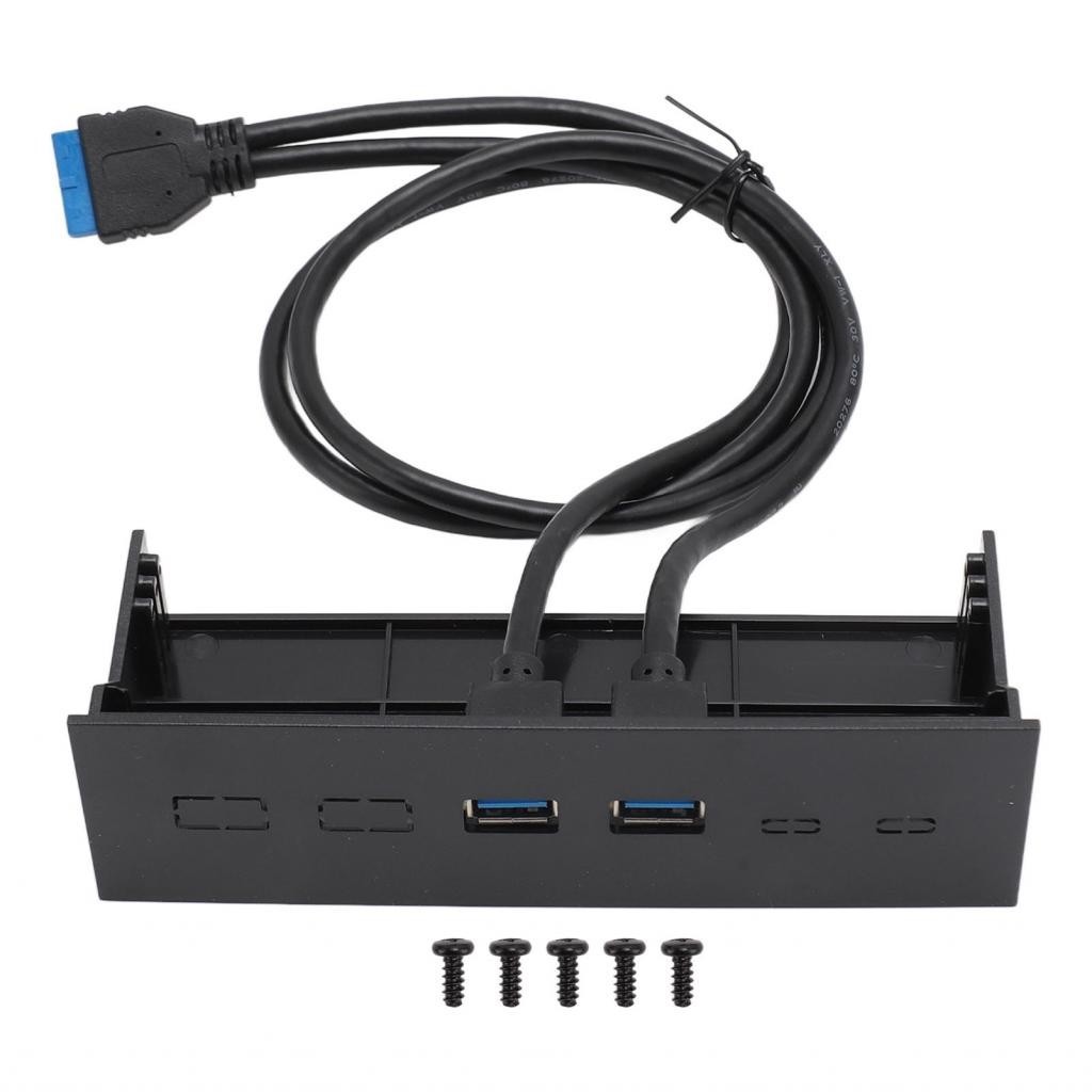 Usihere 5.25 Inch Front Panel USB Hub Dual Port 5Gbps USB3.0 Optical ...