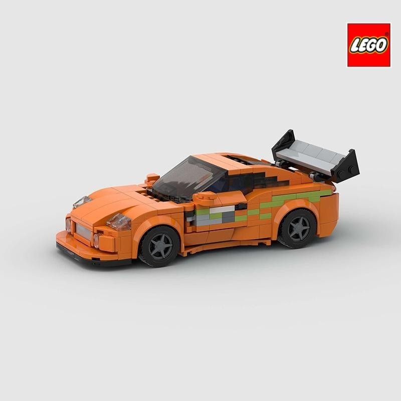 LEGO compatible 3D model moc Building Blocks assembly toy car sports ...