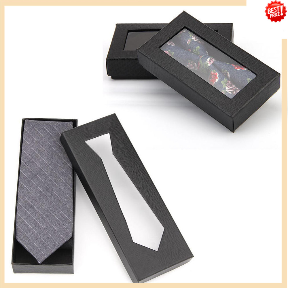 Men Women Bow Tie Necktie Sunroof Box Jewelry Gift Paper Packaging Case ...