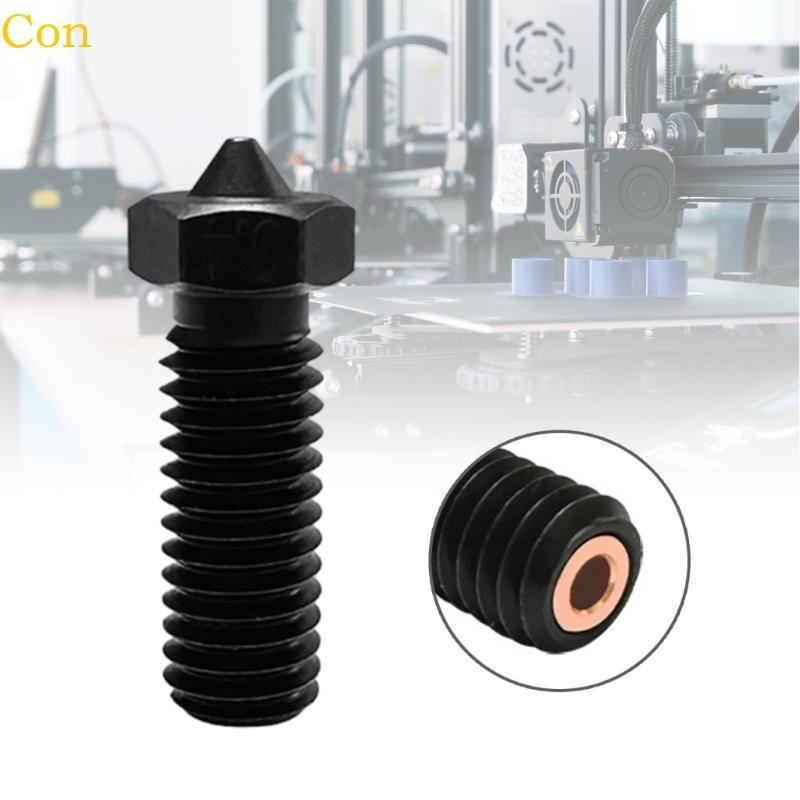 Con 0 4 0 6mm Flow Volcano Hotend Extruder Nozzles for CHT Volcano 3D ...