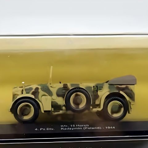 Ixo 1/43 kfz.15 horch World War II Tank Chariot Series Alloy Finished ...
