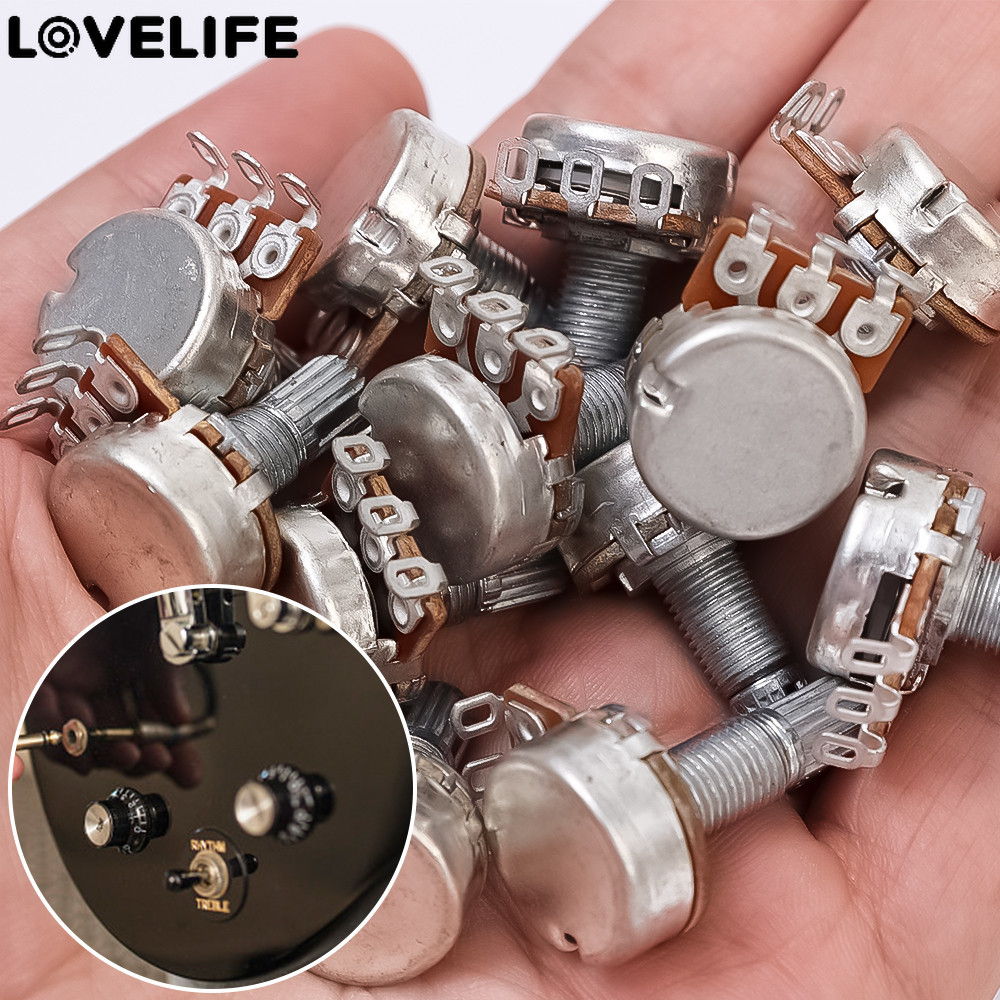 A500K/B500K Potentiometer - Bass Volume Effect Amp - Electric Guitar ...