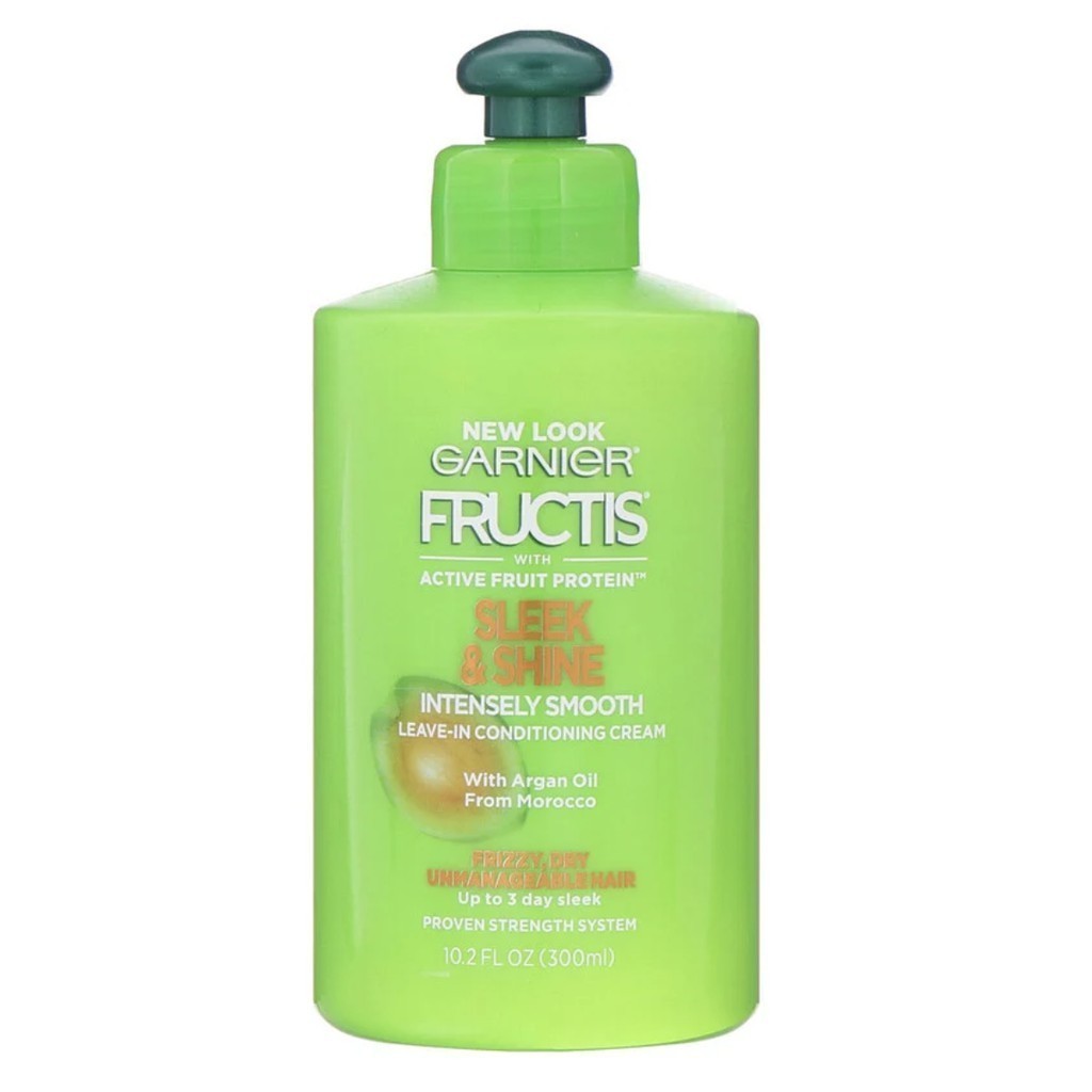 Garnier, Fructis, Sleek & Shine, Intensely Smooth Leave-In Conditioning ...