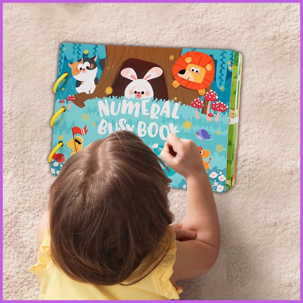 Quiet Activity Book Educational Preschool Activities with 10 Themes ...