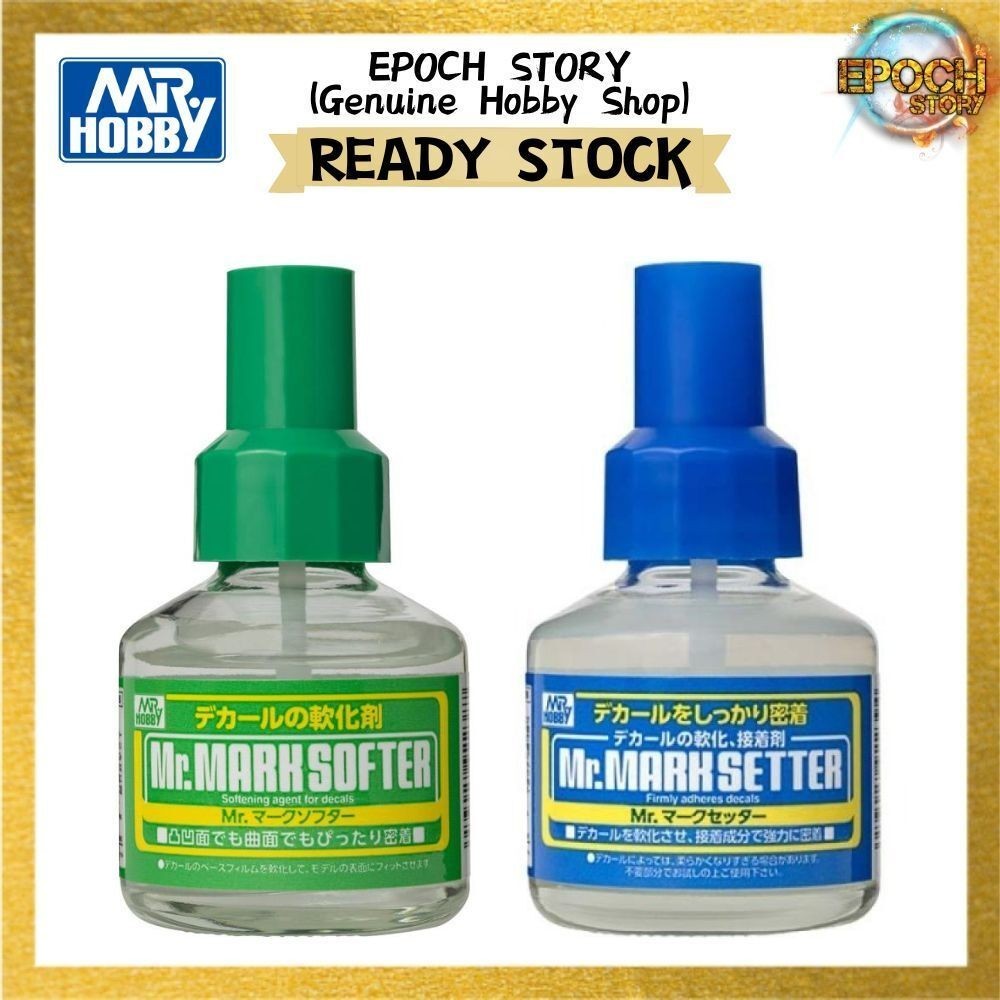 【READY STOCK】MR.HOBBY MR.MARK SOFTER AND SETTER | Shopee Malaysia