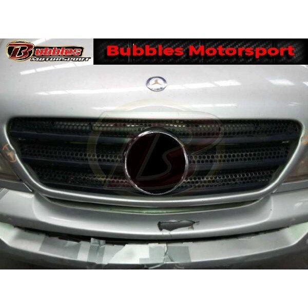 Mercedes Benz W163 ML Front Grille Moulding Chrome Stainless Steel (5 ...