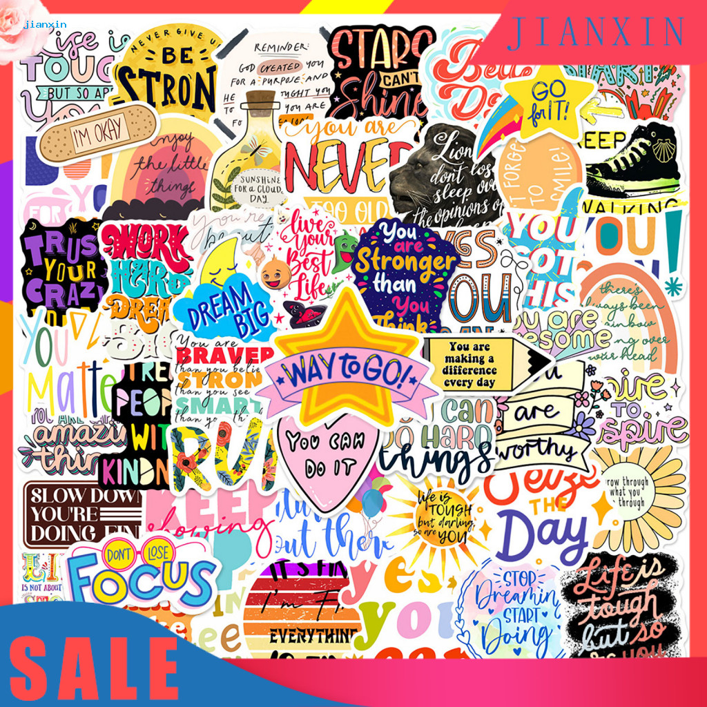 50Pcs/Set Graffiti Sticker Waterproof Self-Adhesive Non-fading Multiple ...